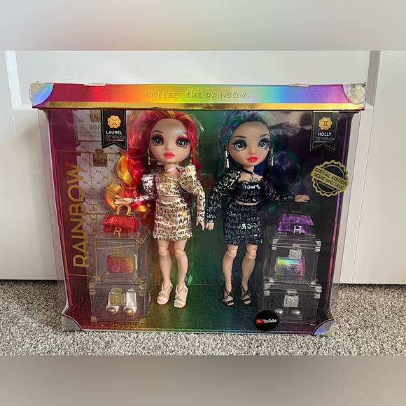 Rainbow High | Toys | Rainbow High Special Edition Twins Laurel Holly ...